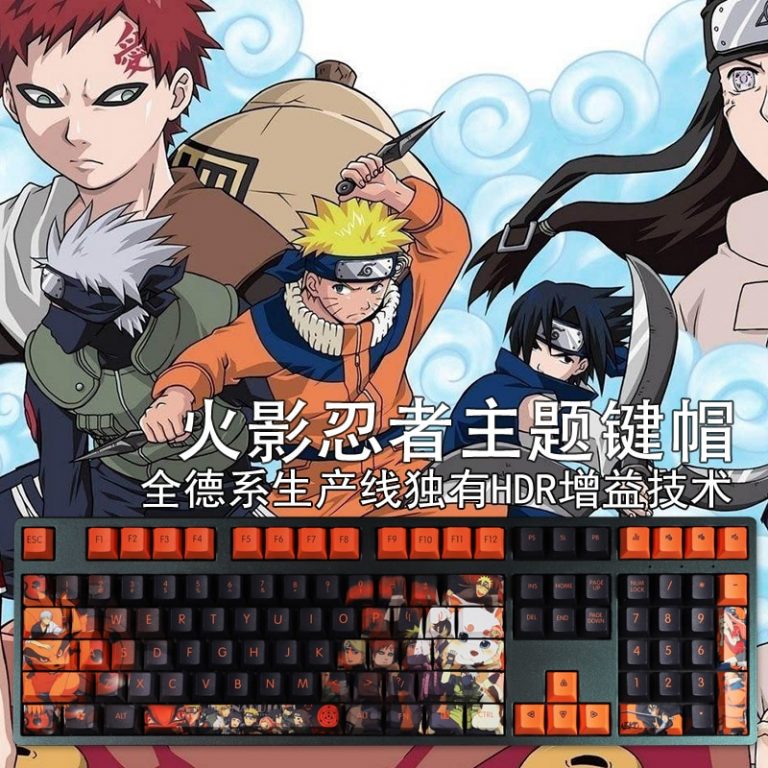 108 Keys Gaming Mechanical Keyboard - Anime Keyboard