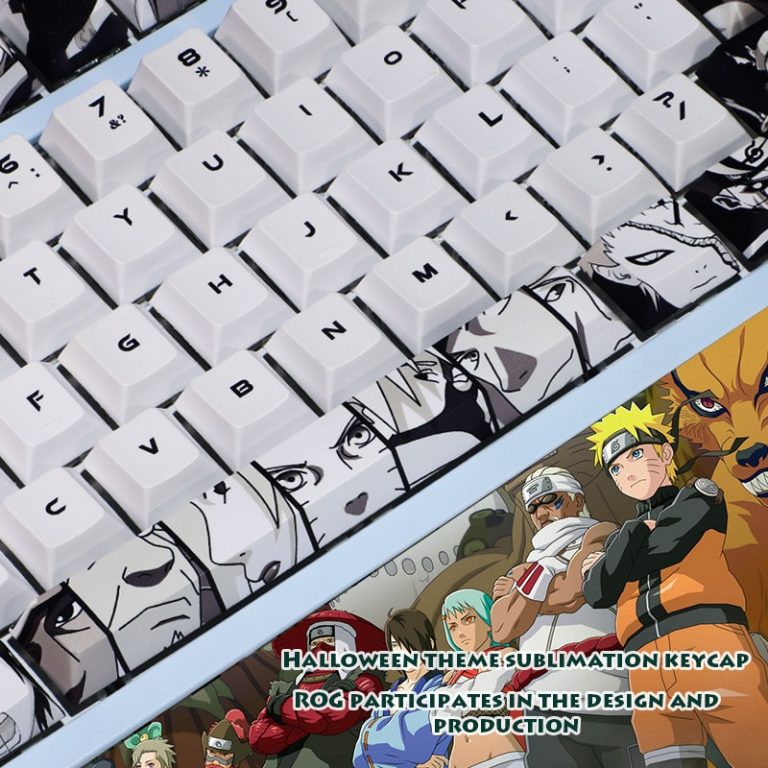 Ghibli Keyboard Totoro 87 Keycaps PBT Dye Sublimation Mechanical ...