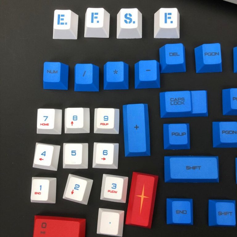 Gundam Keyboard PBT Keycaps Cherry Highly 104 108 Keys Dye-Subbed ...