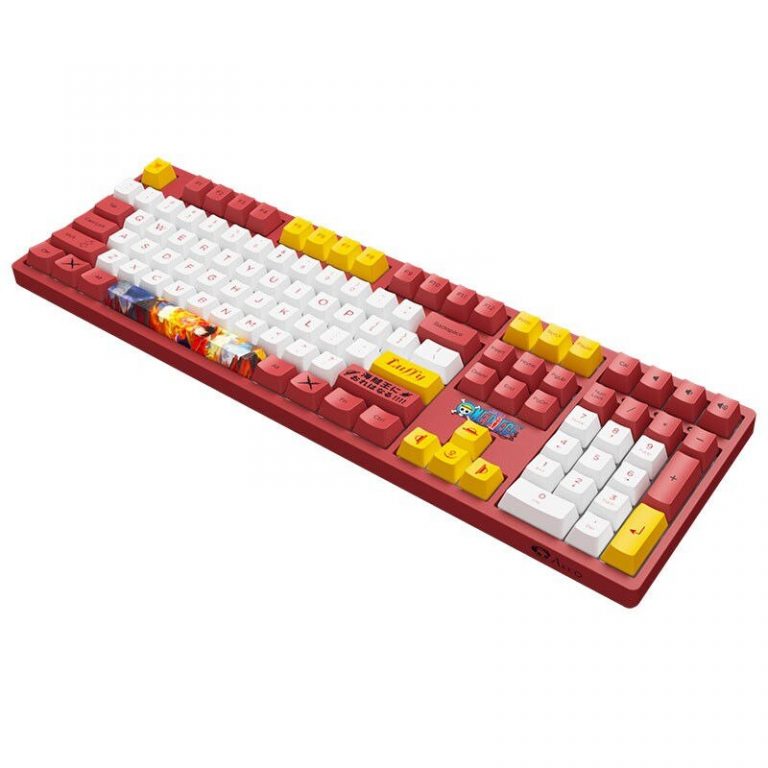 One Piece Luffy gaming Keyboard 3108v2 Japanese animation style 108 ...