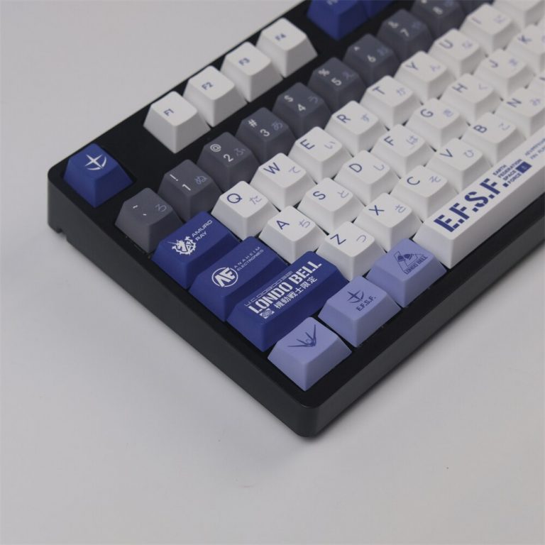 Gundam Keyboard 136 Keycaps For Mechanical Keyboard Cherry DYE ...