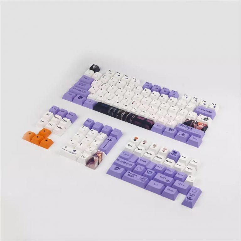 Bleach 134 Keycaps Sub Japanese For Mechanical Keyboard - Anime Keyboard