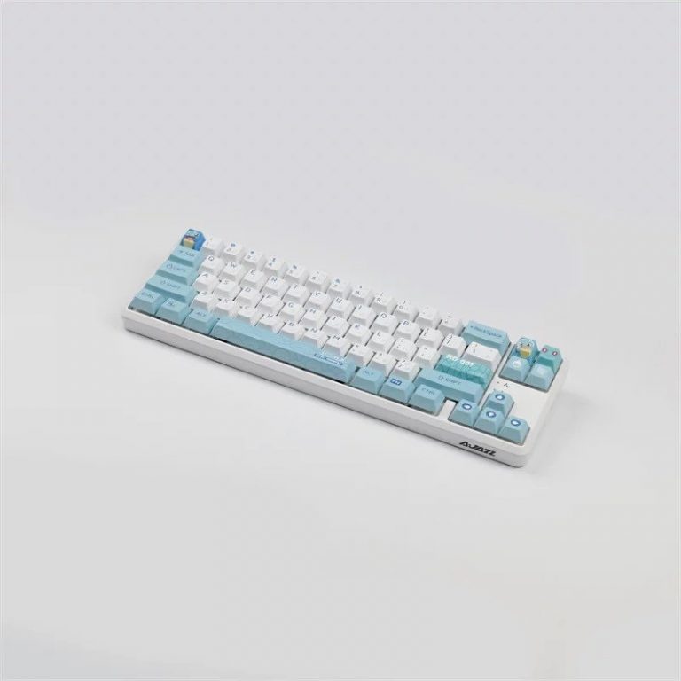 Pokemon Theme Squirtle 128 Keycaps For Mechanical Keyboard - Anime Keyboard