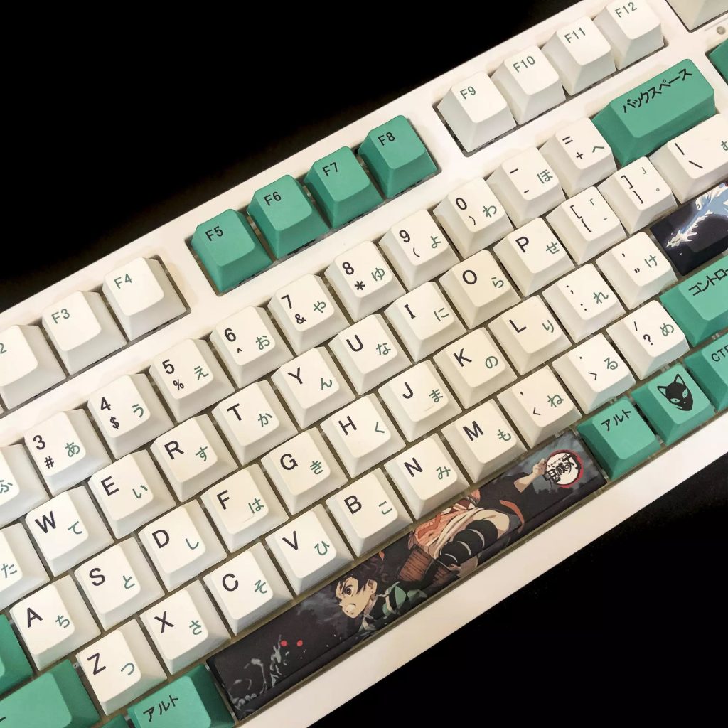 Demon Slayer 141 Keycaps Sub Japanese For Mechanical Keyboard - Anime ...