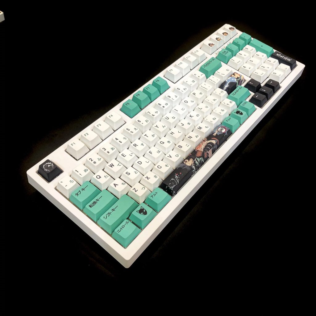 Demon Slayer 141 Keycaps Sub Japanese For Mechanical Keyboard - Anime ...