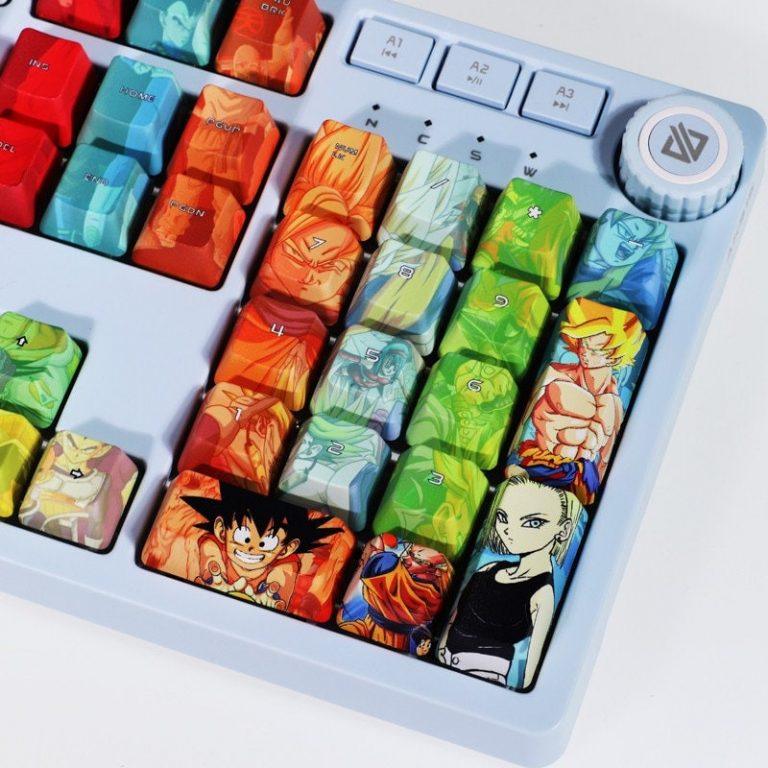 Anime Theme 108 Keycaps Sub Japanese For Mechanical Keyboard - Anime ...