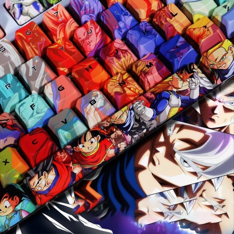 Anime Theme 108 Keycaps Sub Japanese For Mechanical Keyboard - Anime ...