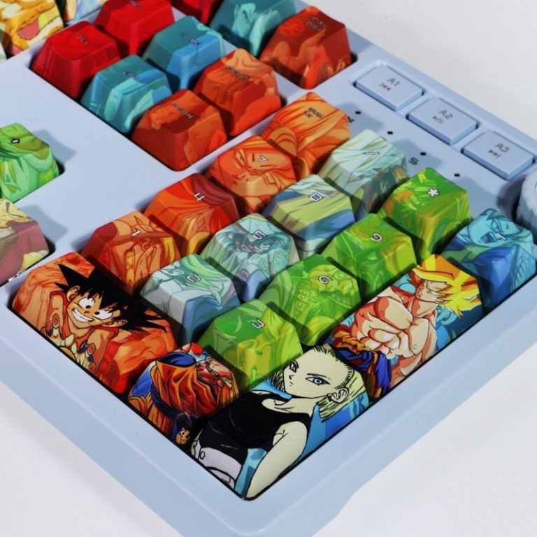 Anime Theme 108 Keycaps Sub Japanese For Mechanical Keyboard - Anime ...