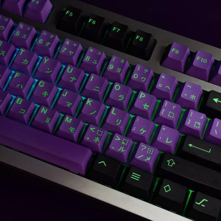 Evangelion Theme 138 Keycaps For Mechanical Keyboard Cherry MX - Anime ...